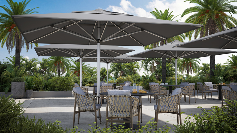 Redesign Your Space With a Backyard Umbrella - Shadowspec Umbrellas ...