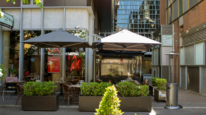 How to Choose the Right Patio Umbrella Size for Restaurant Spaces