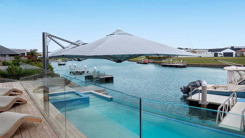 Cantilever Umbrellas - Shadowspec Umbrellas Australia