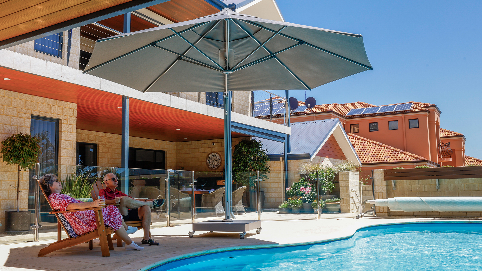Patio Umbrellas - Shadowspec Umbrellas Australia